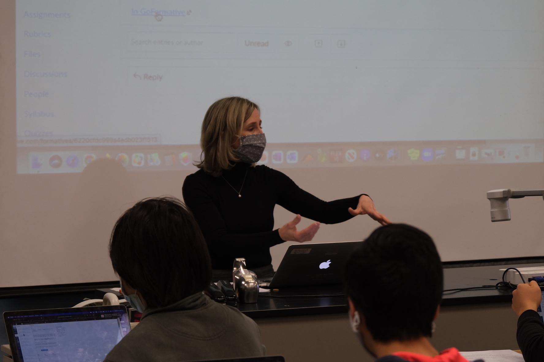 Janine Giammanco shares her passion for chemistry with students | The Tower